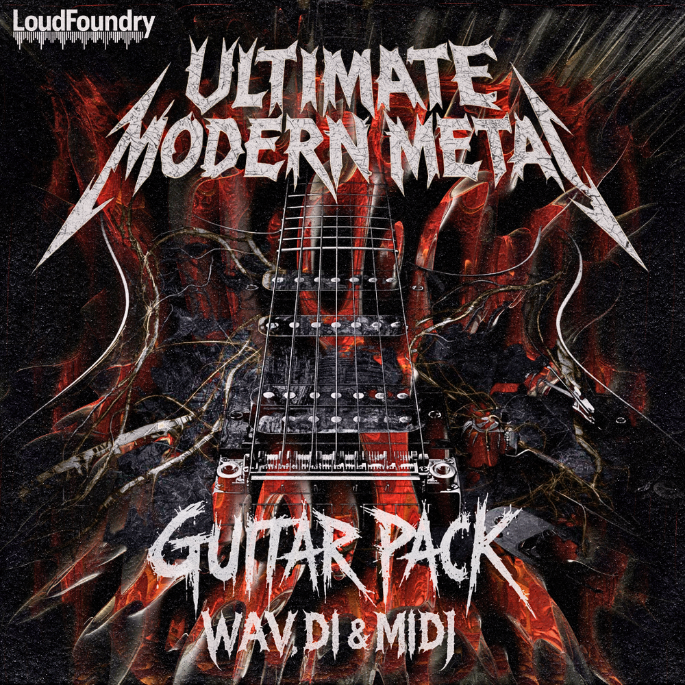Ultimate Modern Metal Guitar Pack (WAV, DI & MIDI) by LoudFoundry